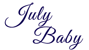 Babies born in July - Lucky birth months.