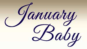 Babies born in January - Lucky birth months.